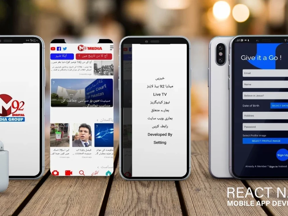 A complete cross platform mobile app solution in React Native | Upwork