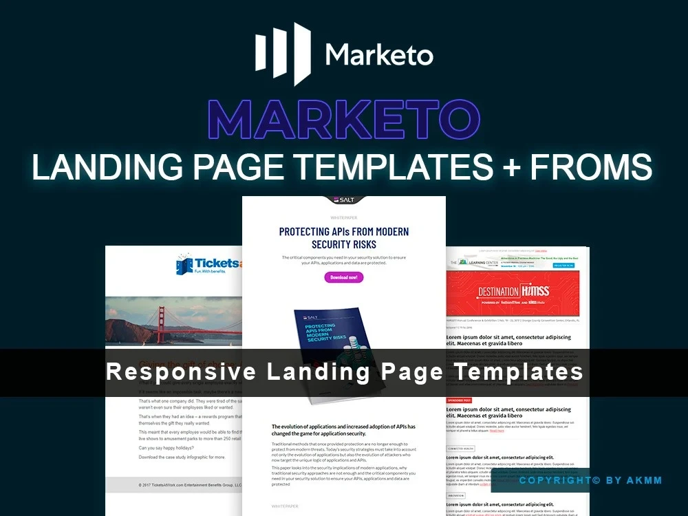 A Marketo landing page template & form designed for your business | Upwork