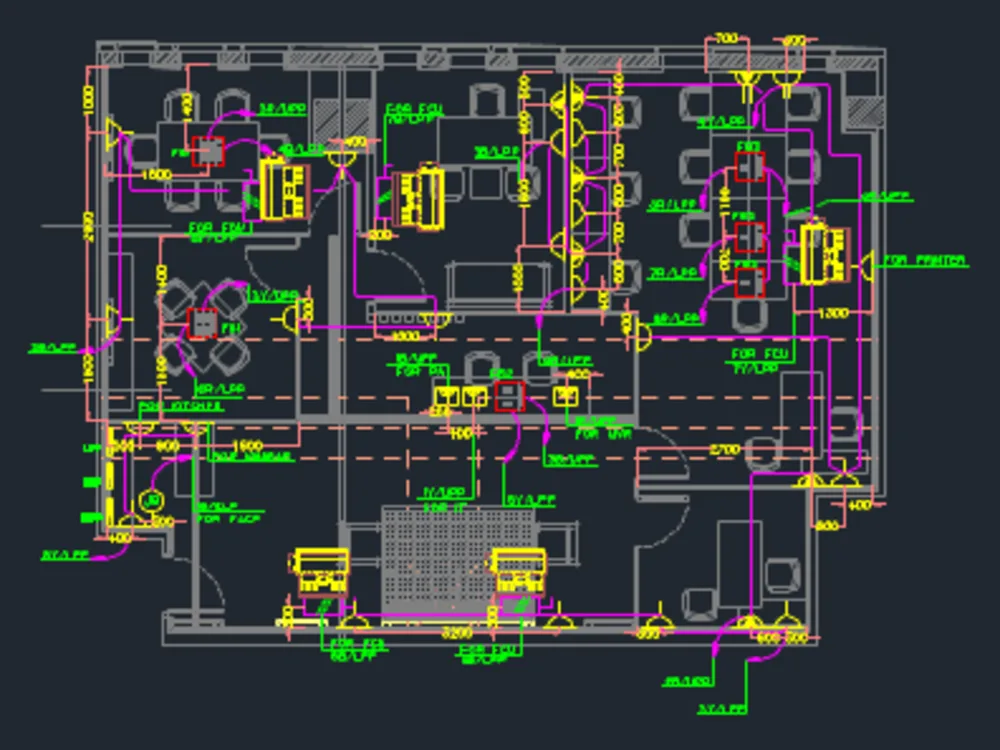 Full Electrical design for your building (Power, lighting, light ...