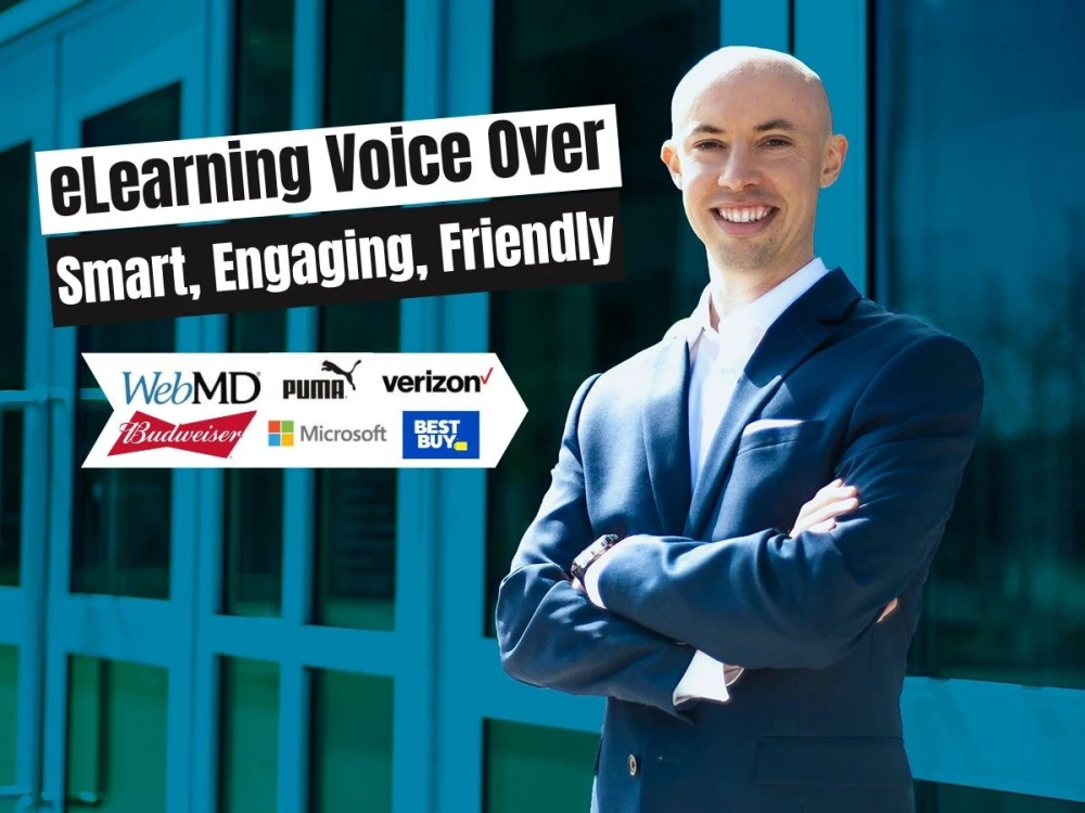 An American Male eLearning Training Voice Over Narration | Upwork