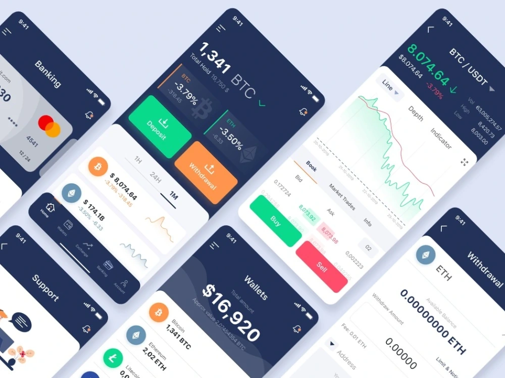 An eye-catchy premium mobile app ui for ios and android | Upwork