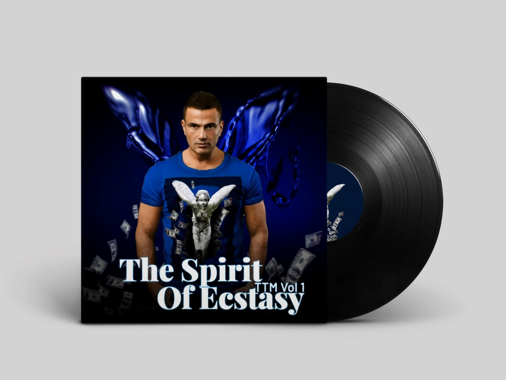 Neon album cover design single mixtape cd cover | Upwork