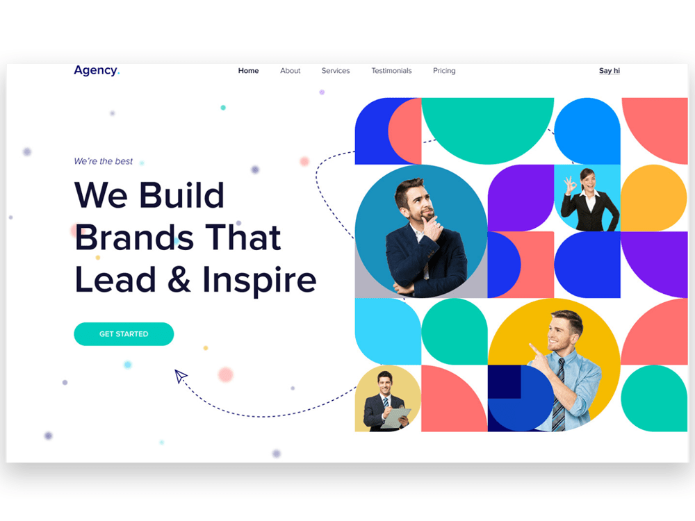 Professional UI UX landing page and web template design | Upwork