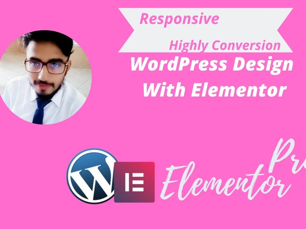 Design wordpress landing page and wordpress website using elementor pro | Upwork
