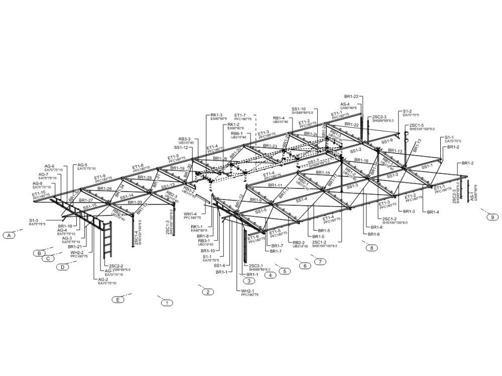 Expert steel shop drawing on Tekla structure with hight quality. | Upwork