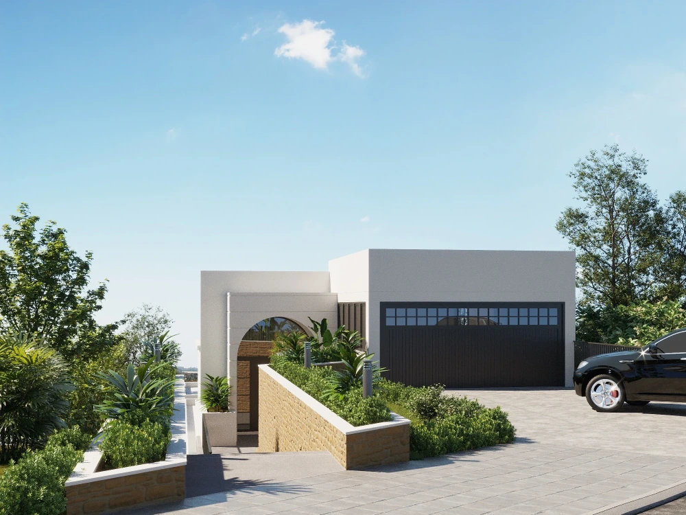 Realistic rendering images for residence exterior. | Upwork