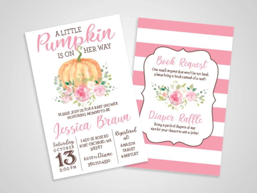 A gorgeous custom invitation for your special event. | Upwork