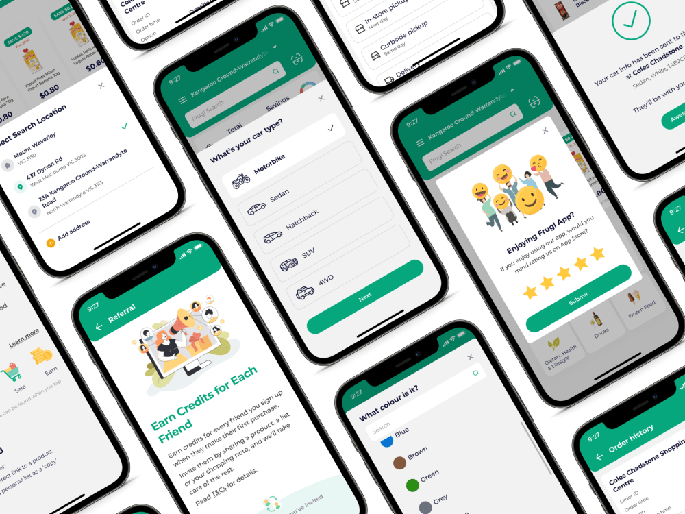 A set of aesthetically pleasing and intuitive app UX/UI designs | Upwork