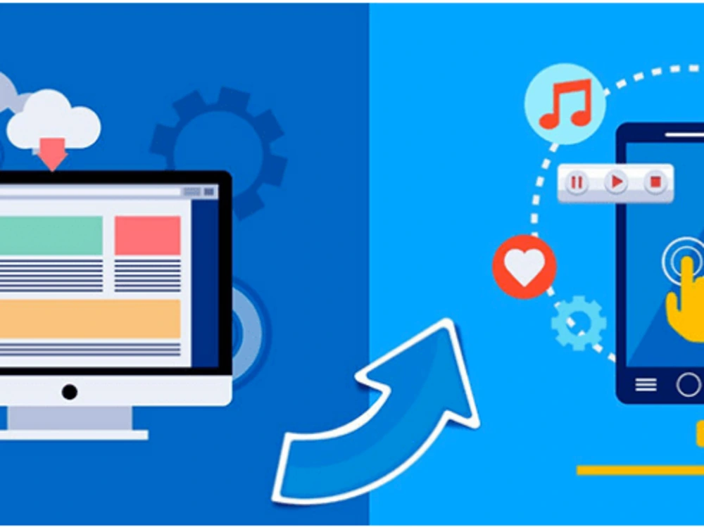 Web to android/ios app conversion | Upwork