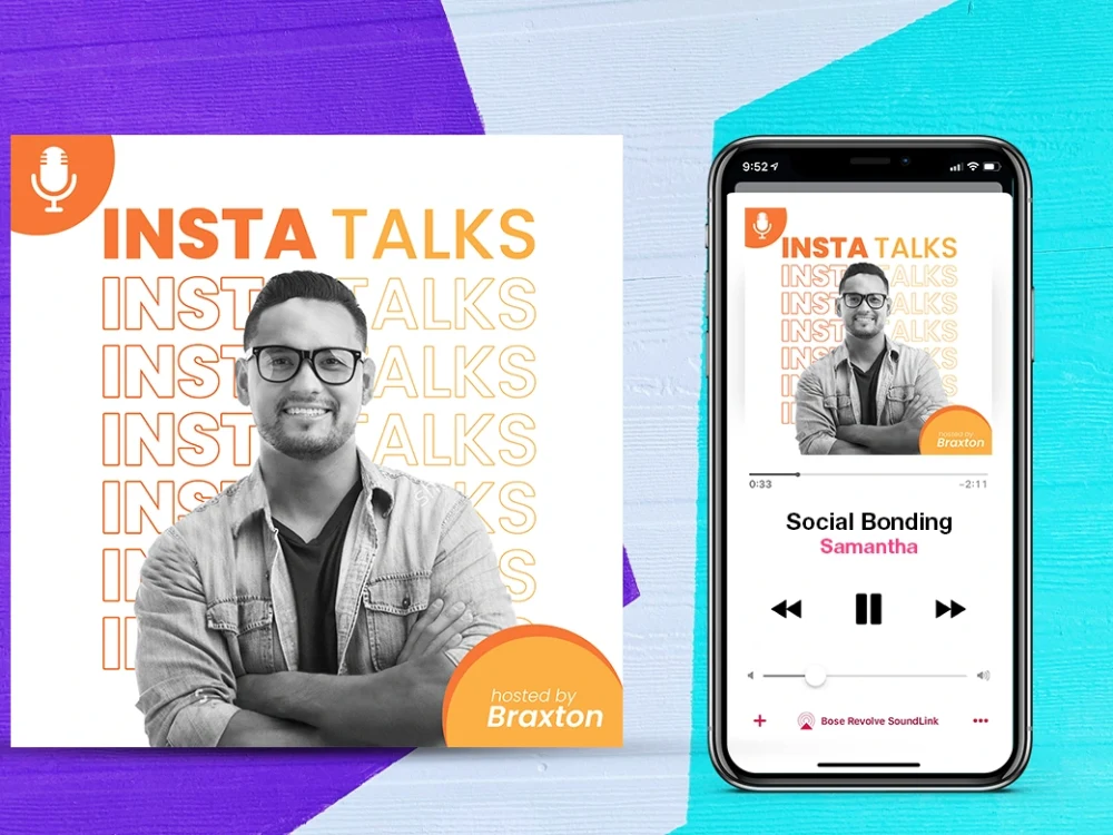 Modern and creative podcast cover art | Upwork
