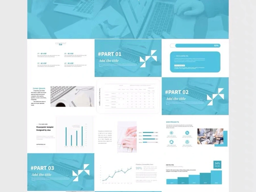 A ready-to-use PPT template | Upwork
