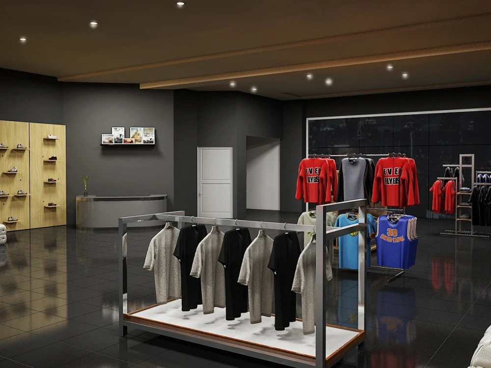 Retail store Interior, Exterior Design, Exterior Rendering, Interior ...