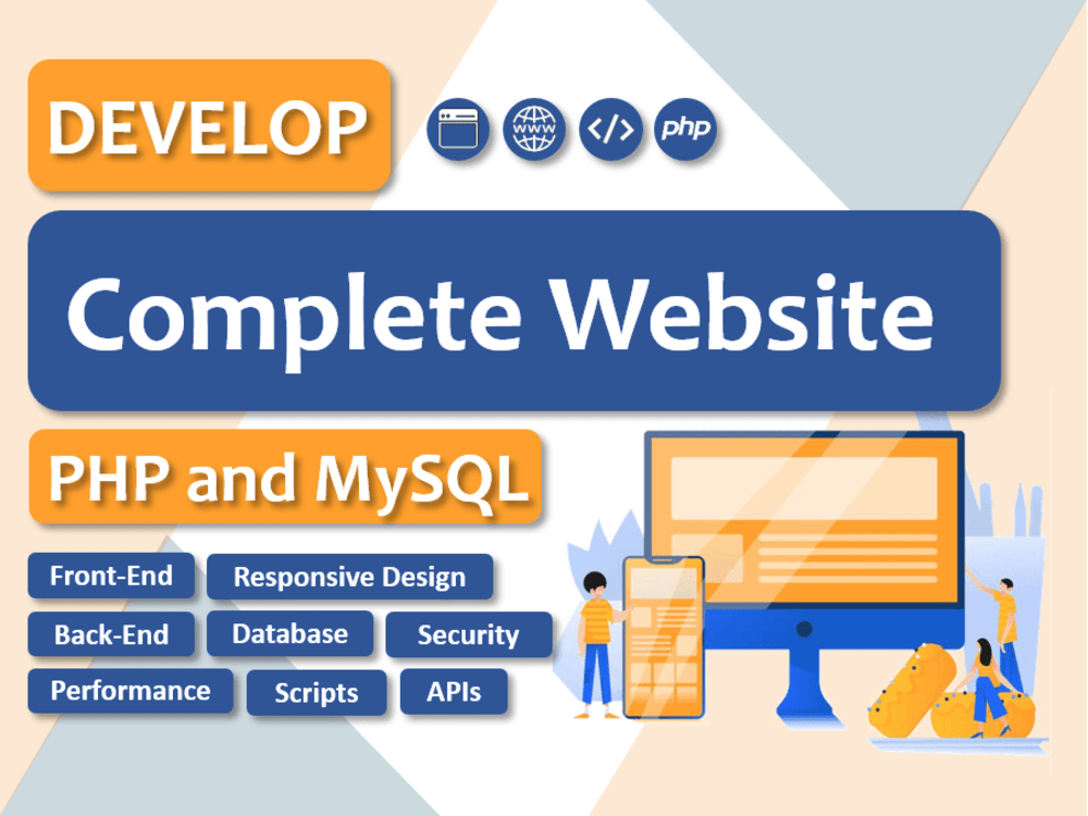 Complete and secure website in PHP and mysql | Upwork