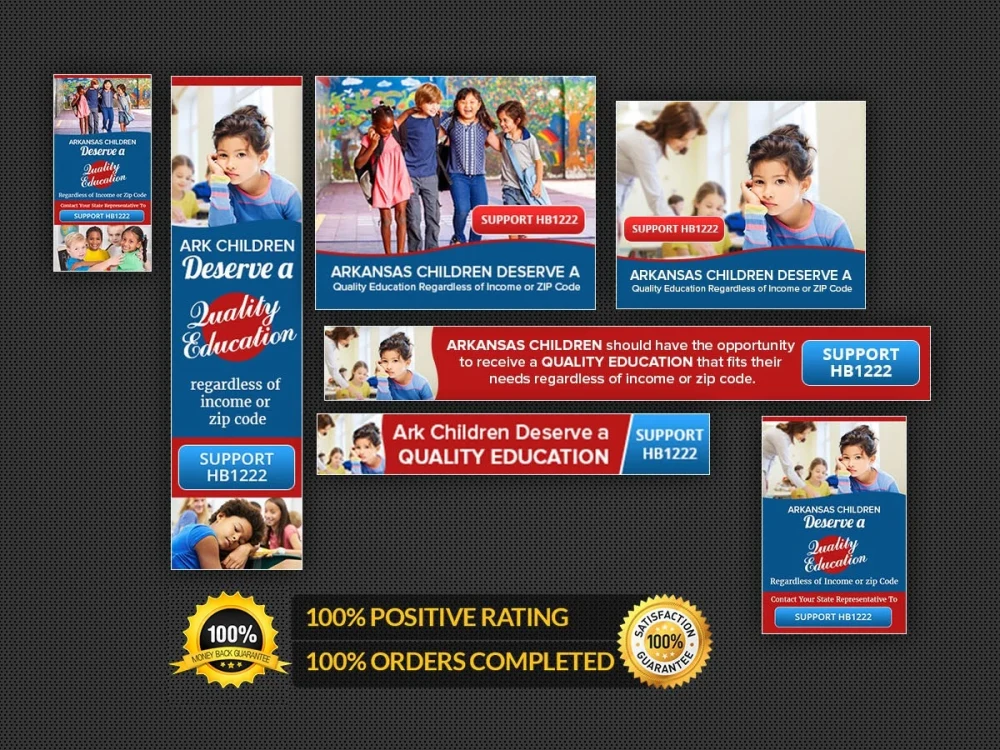 GIF animated banner ads for ad campaigns | Upwork