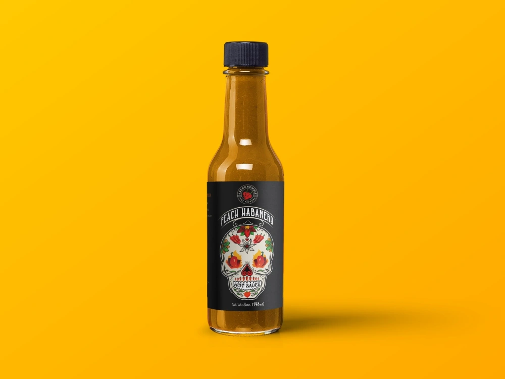 Pro creative unique hot sauce label design | Upwork