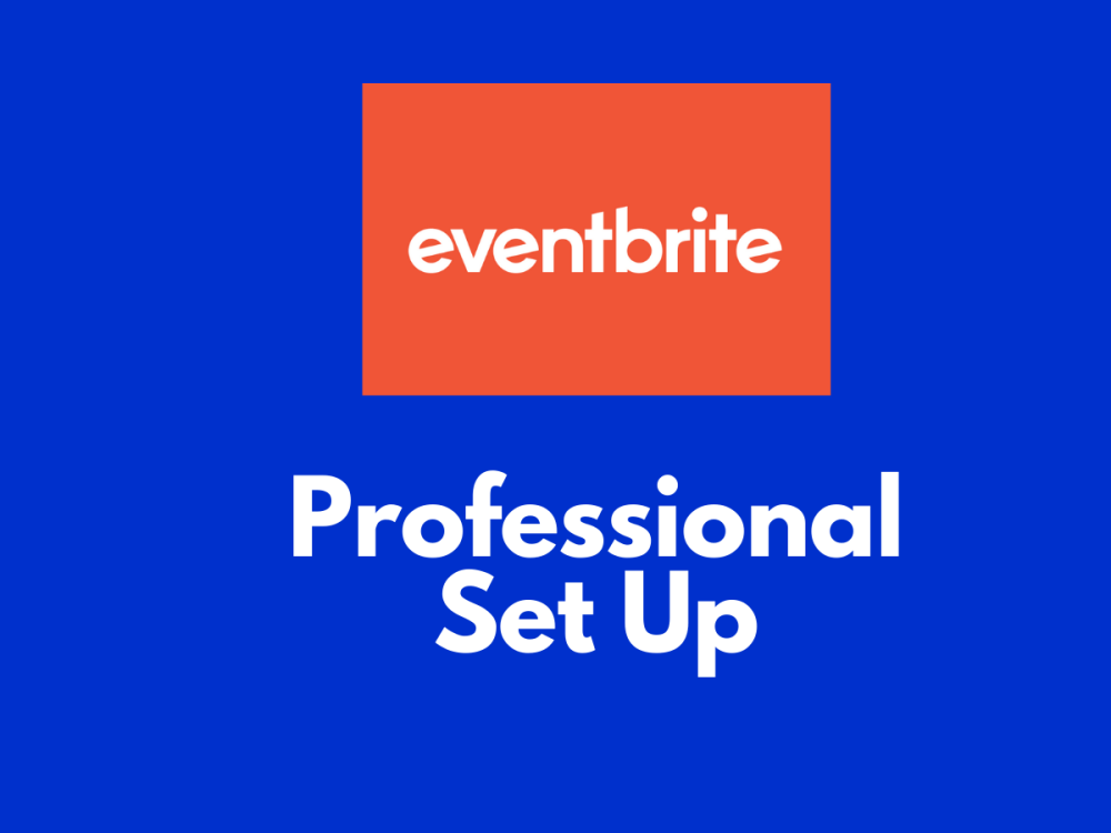 Your Eventbrite set up by an expert | Upwork