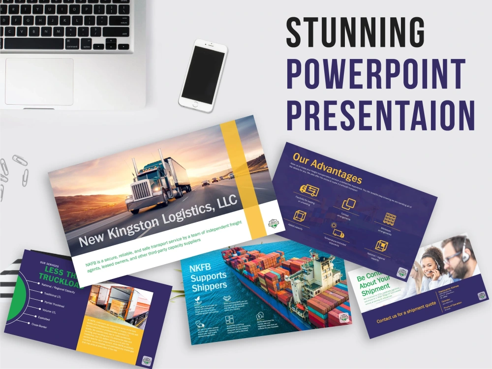 Business Powerpoint Presentaion and Master slide Template | Upwork