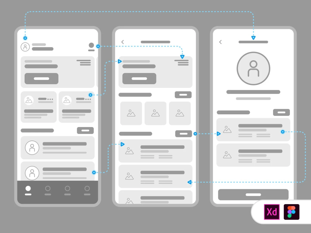 Your web and mobile app wireframe, prototype | Upwork