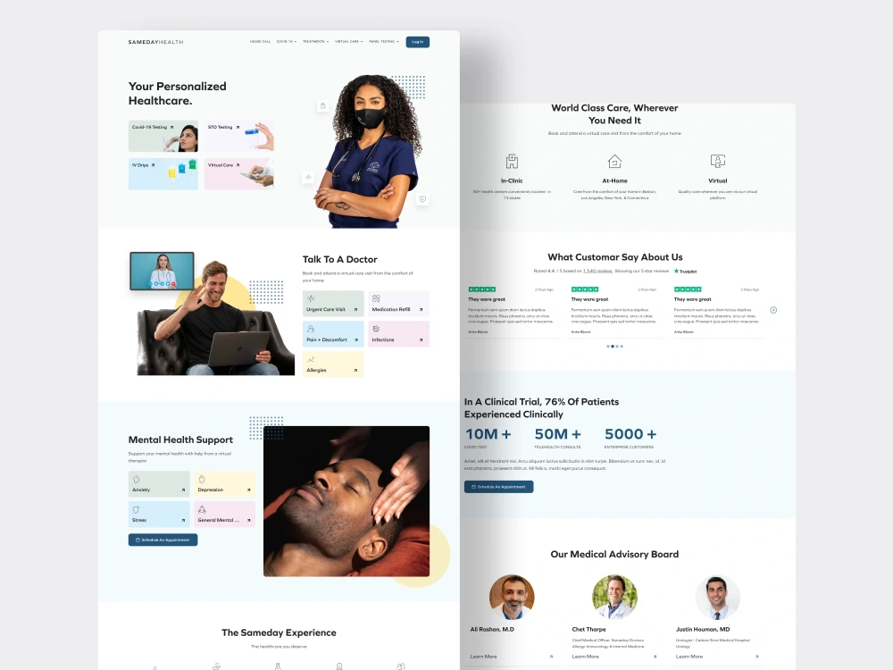 Cool website UI Design using Figma | Upwork