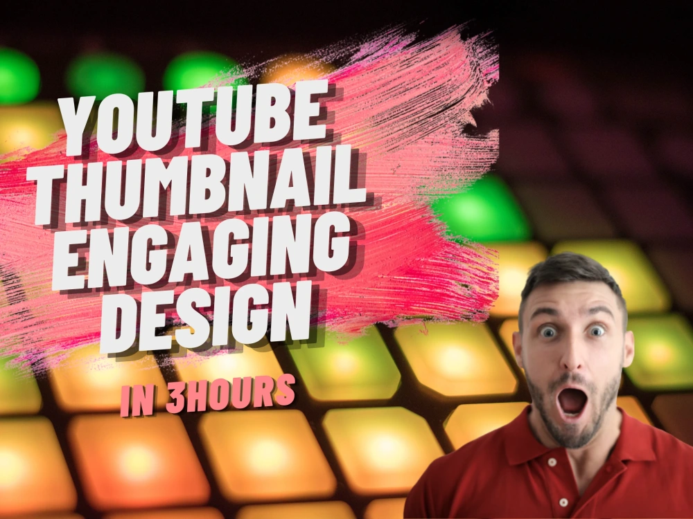 Stunning Youtube Thumbnail in 24 hours | Upwork