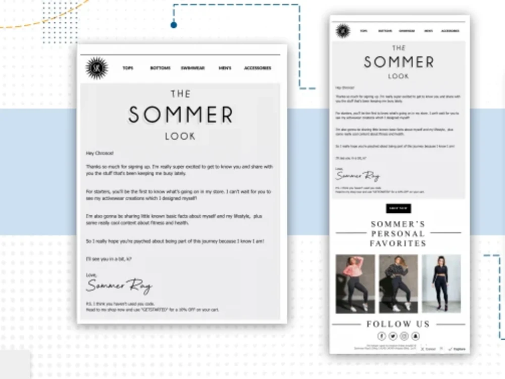 A modern email template that matches your brand | Upwork