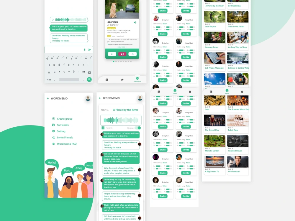 An amazing Mobile APP UI/UX Design | Upwork