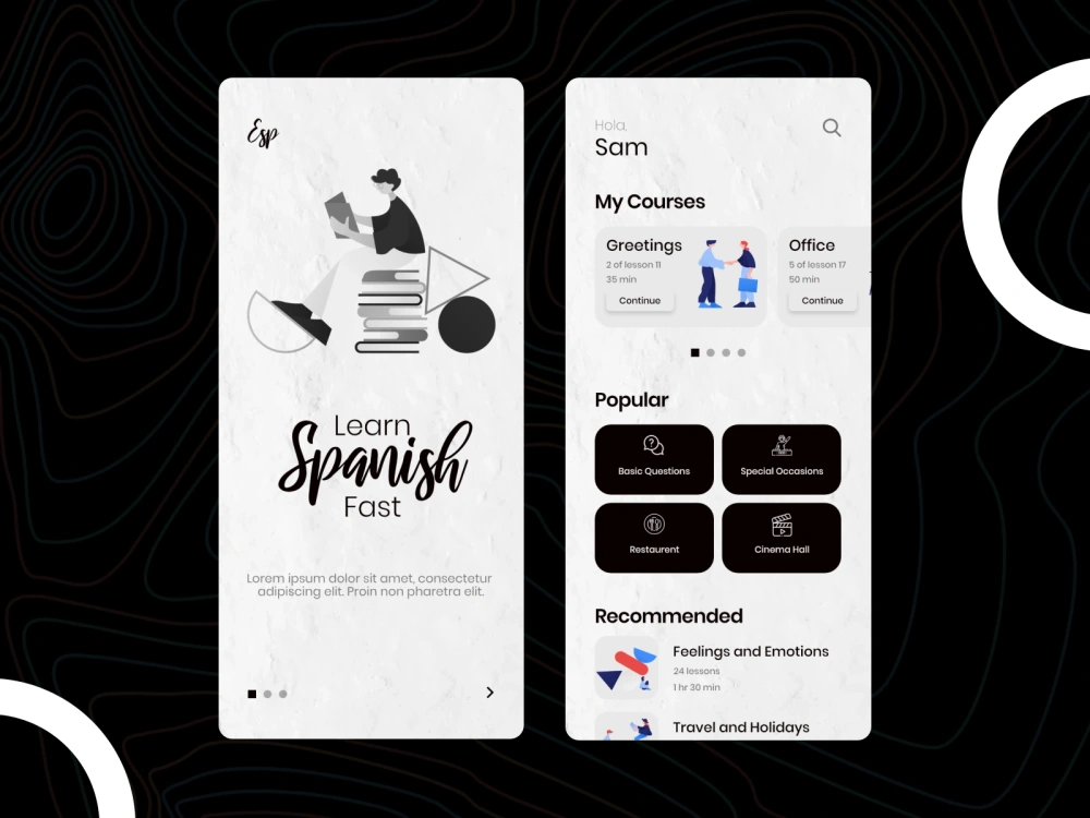 Modern App UI Design for IOS and Android | Upwork