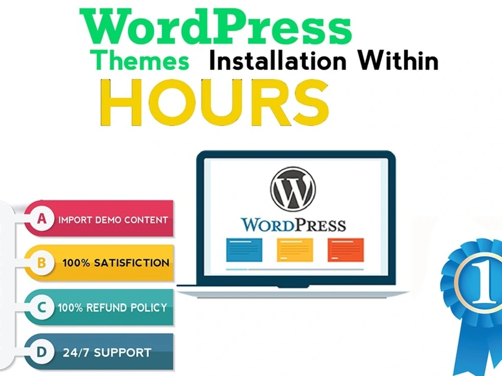 WordPress installation with Theme setup and demo import. | Upwork
