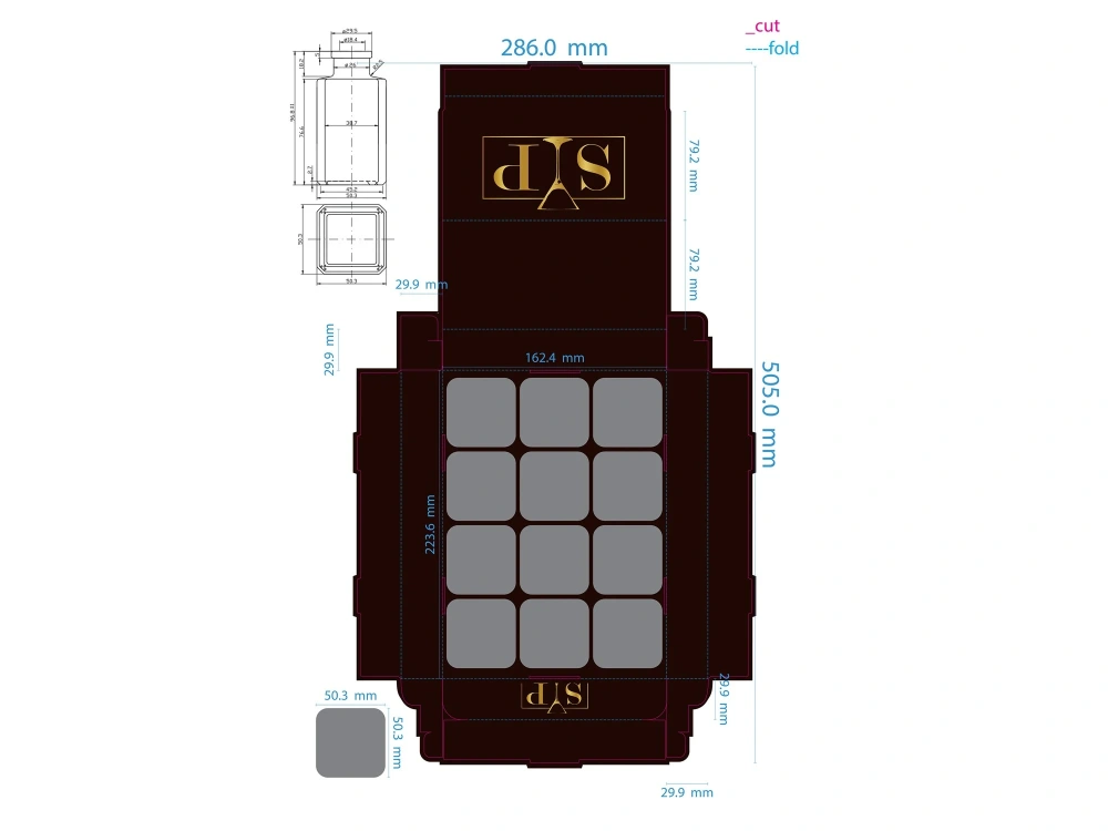 Professional Packaging Box Design, print-ready files + FREE Bonus 3D ...