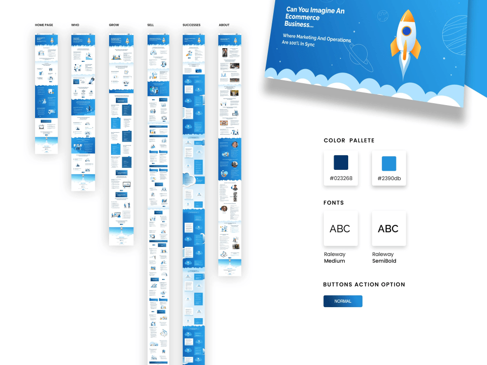 Amazing responsive Five Pages Website Design & Development | Upwork