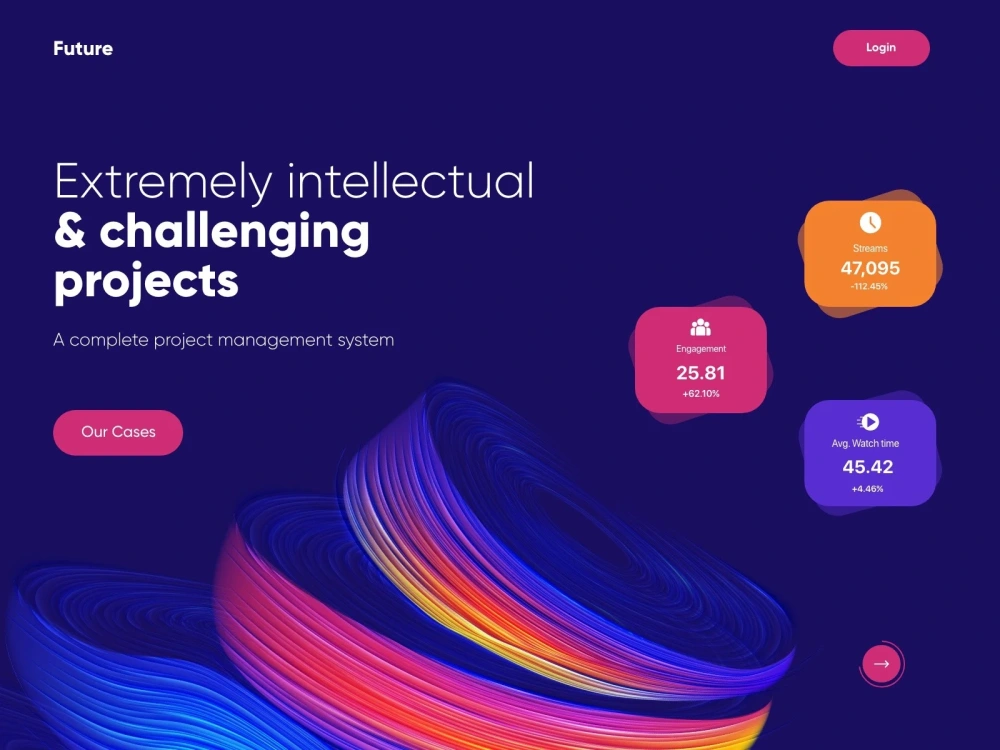 A landing page for your ico | Upwork