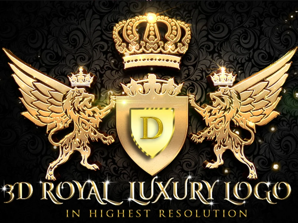 Design 3d unique and professional creative gold logo in 24 | Upwork