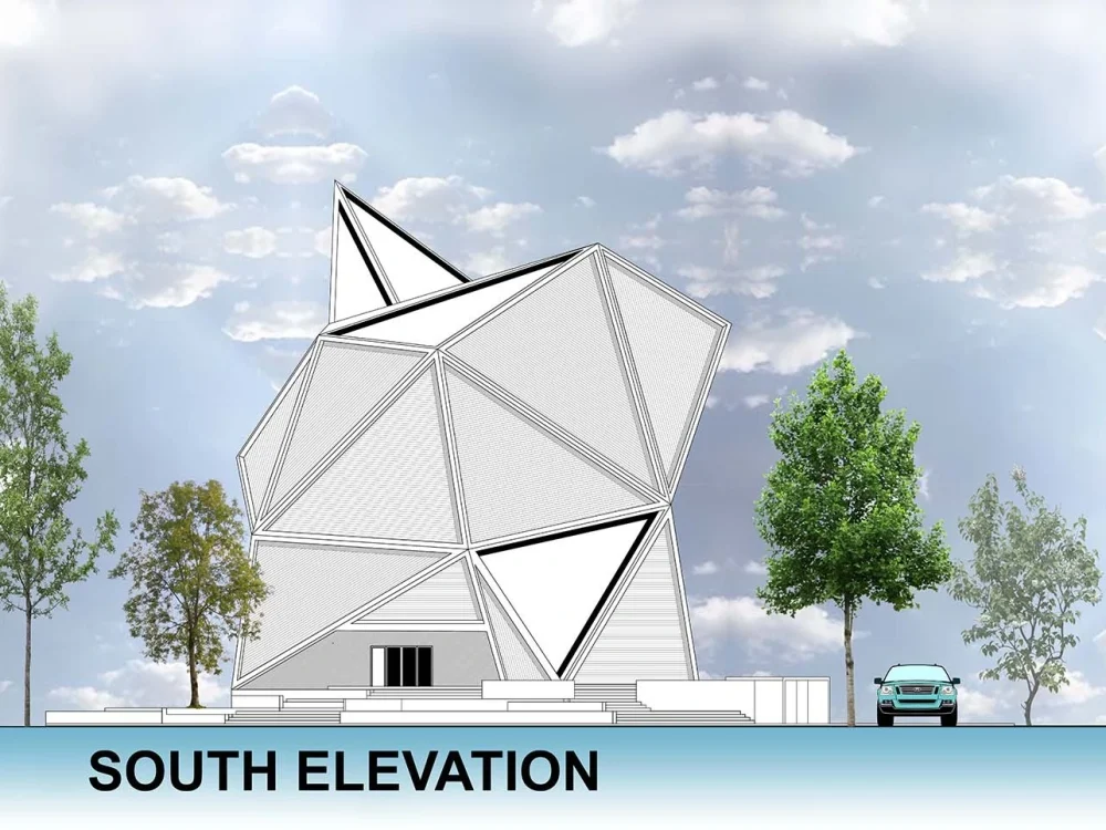 An Autocad plan with render. | Upwork