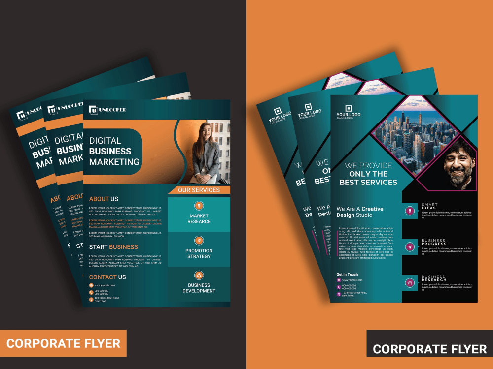Professional flyer design for your business | Upwork