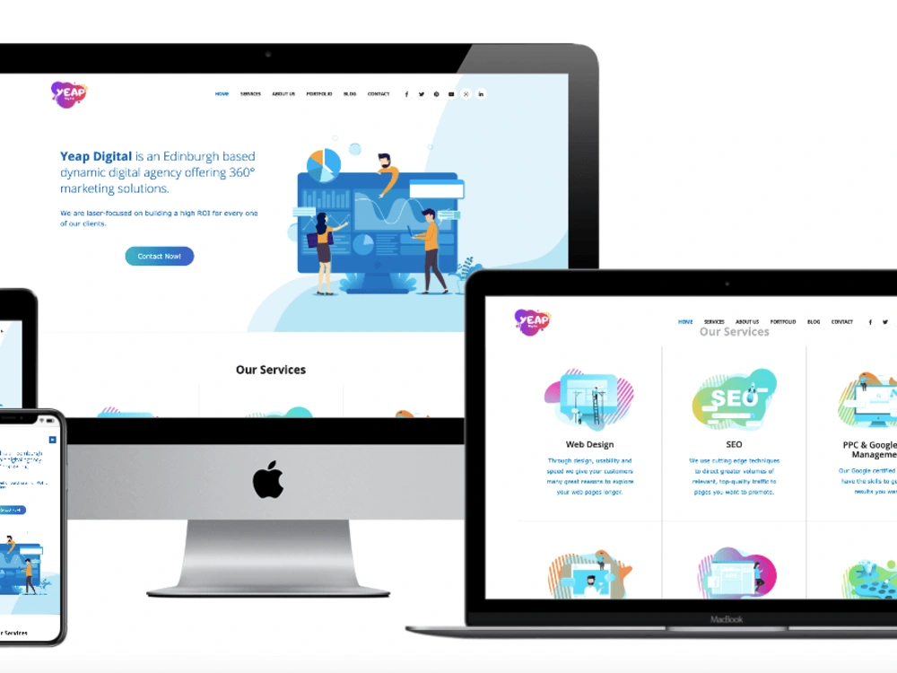 An amazing mobile-friendly WordPress website | Upwork