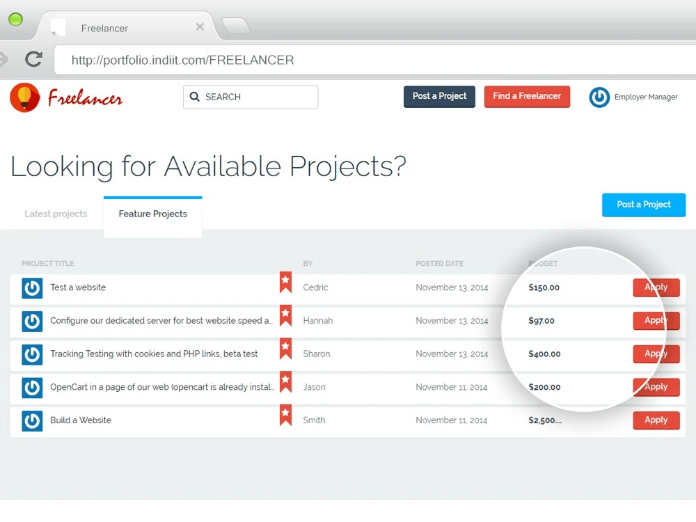Full stack web developer for web front end development website ...