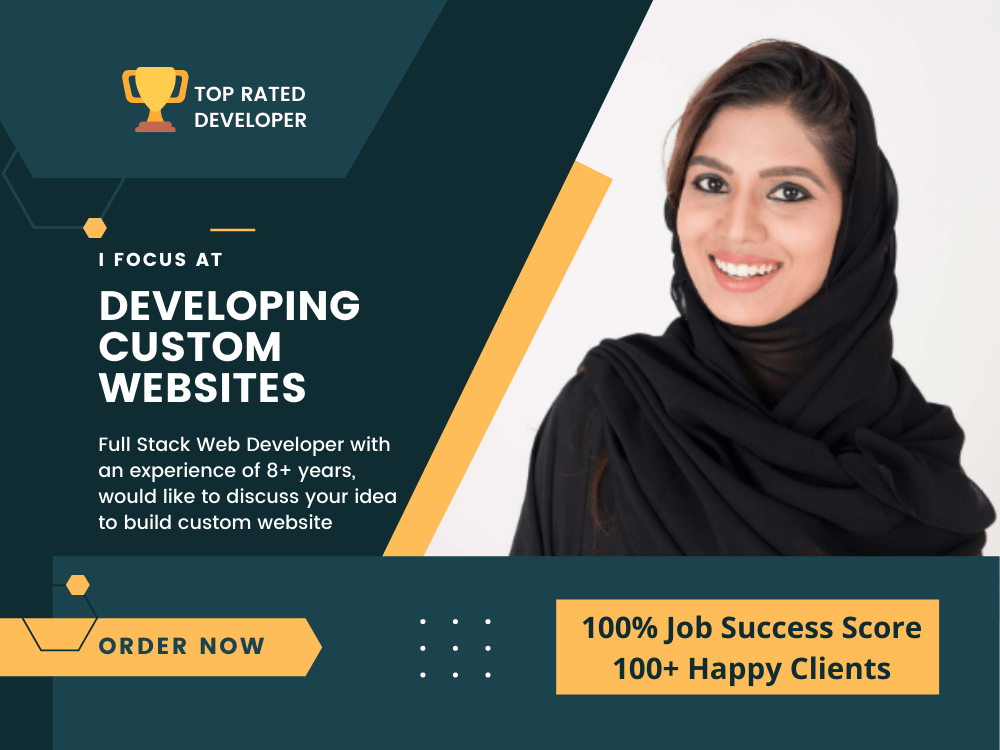 Full stack web developer for web front end development website development | Upwork