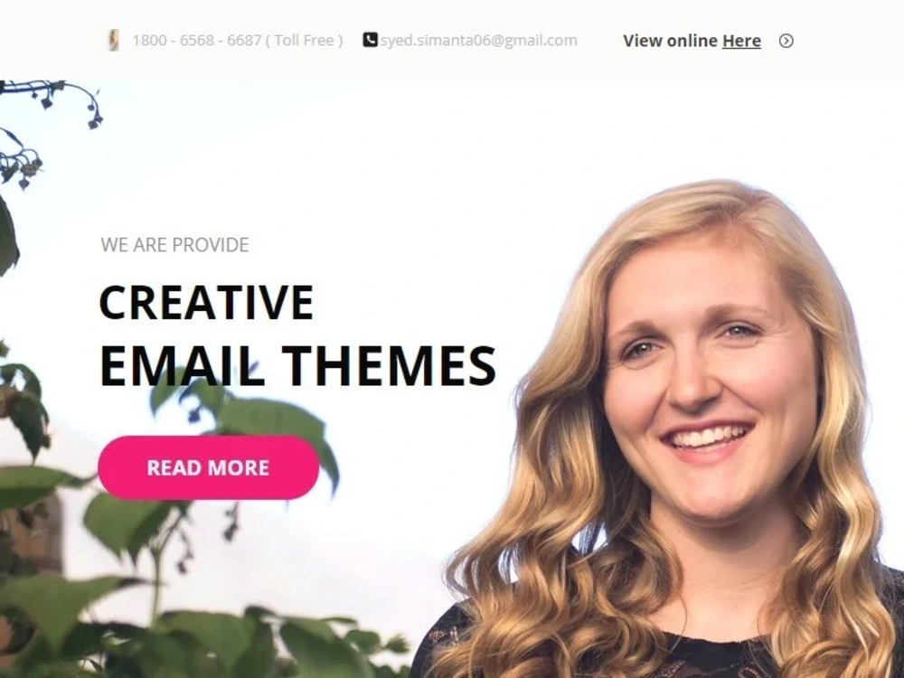 Coded responsive HTML email template for Mailchimp or Klaviyo | Upwork