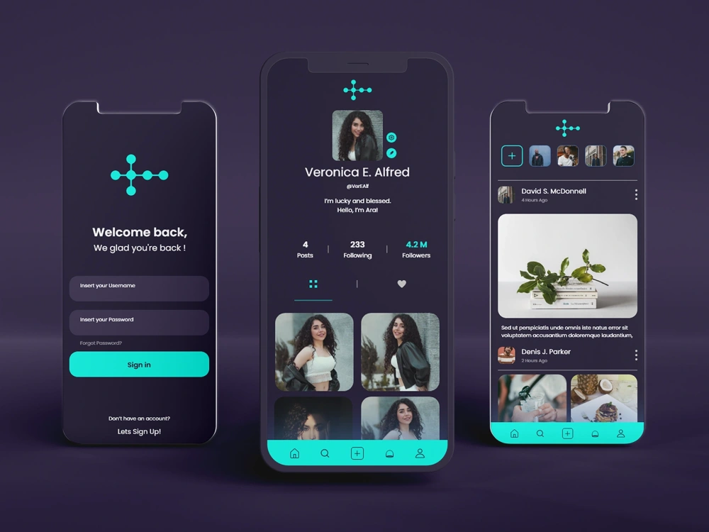 A custom mobile app design | Upwork