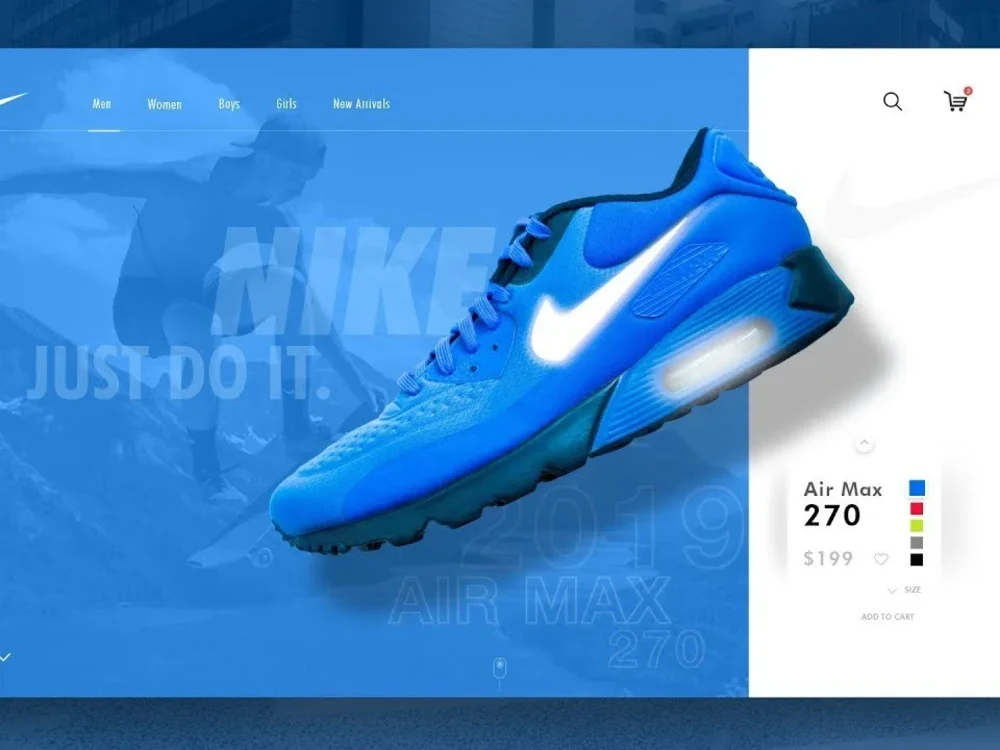 An amazing web design UI/UX template landing page design in adobe xd ...