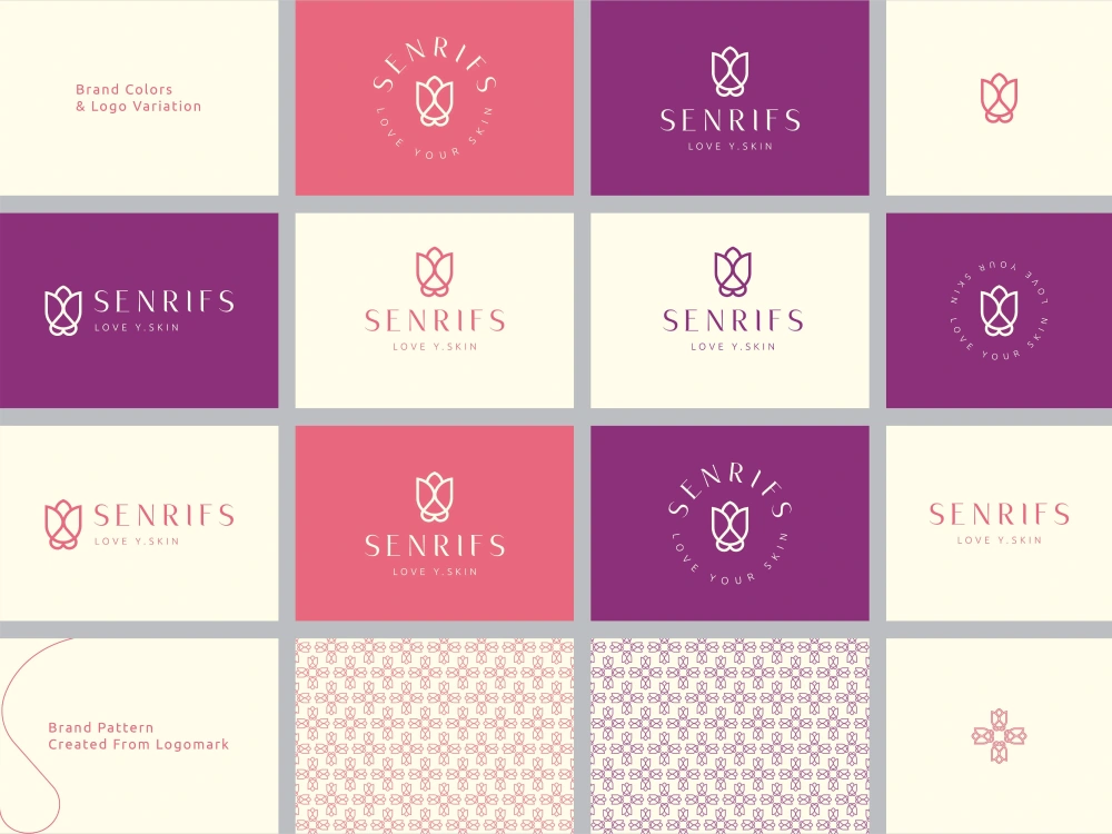 A logo design and whole brand identity system | Upwork