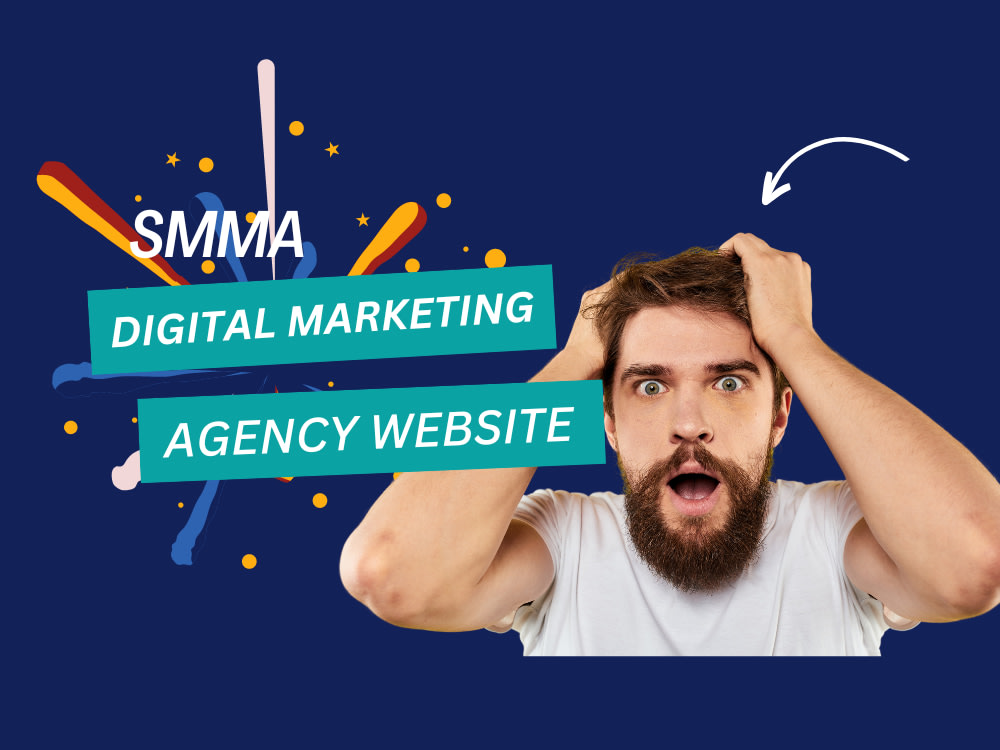 A SMMA website or digital marketing agency website | Upwork