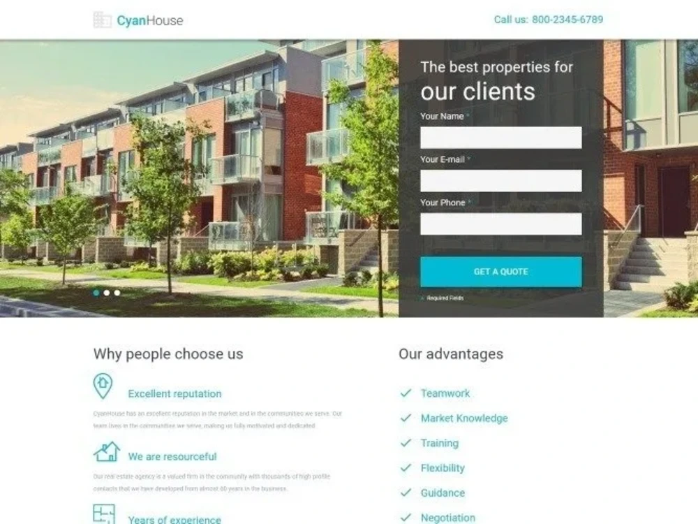 An amazing responsive landing page converted from design (PSD, Figma etc) | Upwork