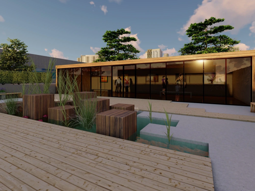 A realistic architectural build up animation | Upwork