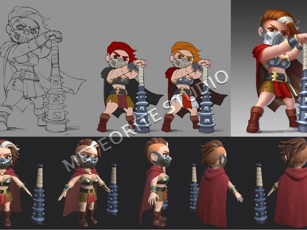 A 3D Character Game | Upwork