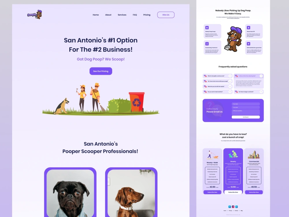 A professional responsive landing page / web page / sales page design ...