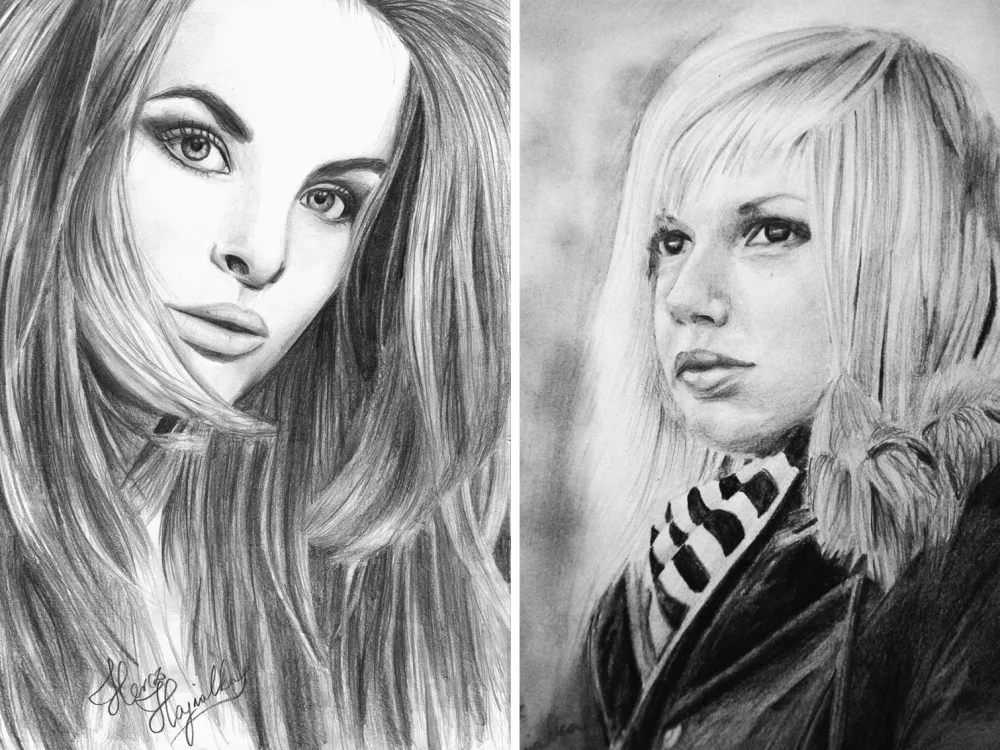 A realistic portrait drawing in 10 days | Upwork