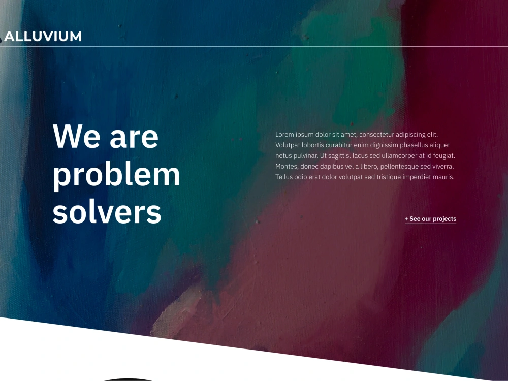 A stunning Interactive landing page design | Upwork