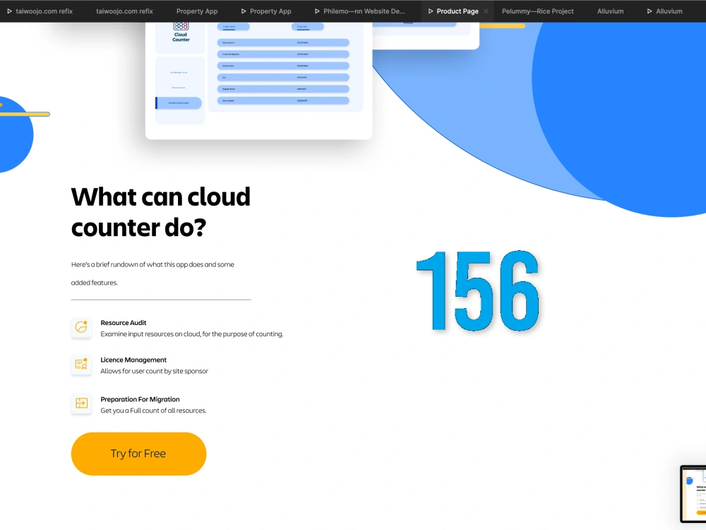 A stunning Interactive landing page design | Upwork