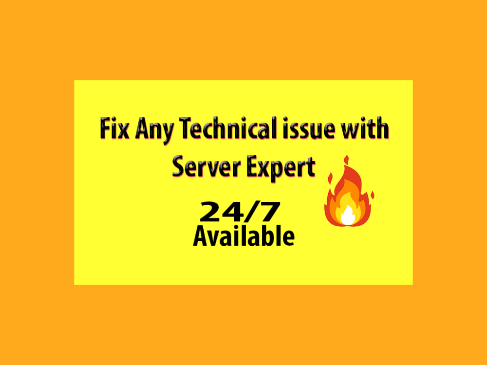 Fix Any Technical issues | Upwork